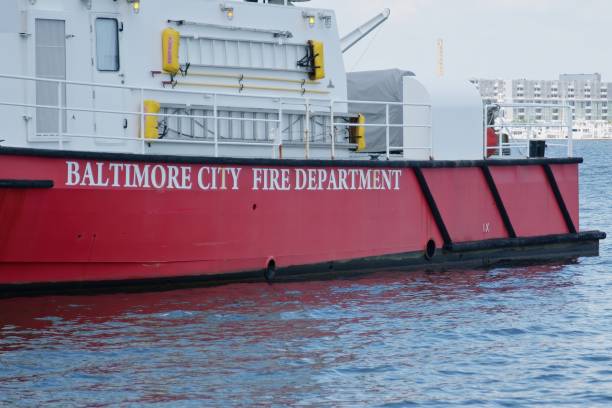 Free picture: water, sea, watercraft, ocean, boat, fireboat, ship