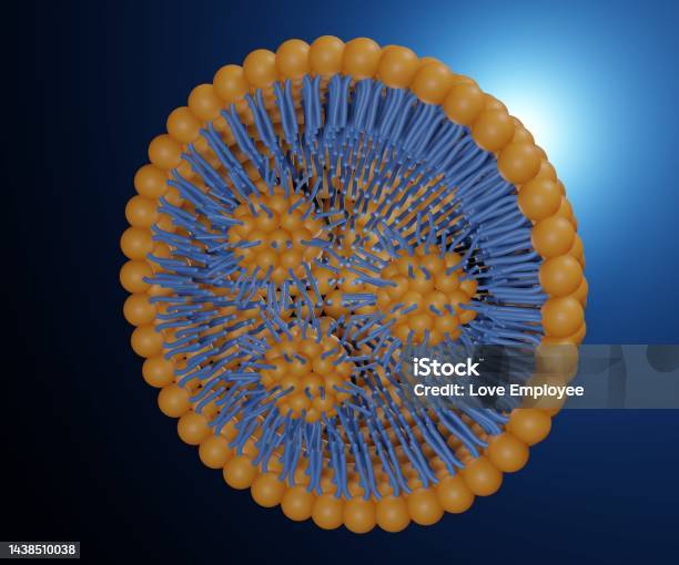 Photo Libre De Droit De Nanoparticule Lipidique Isolée Pour