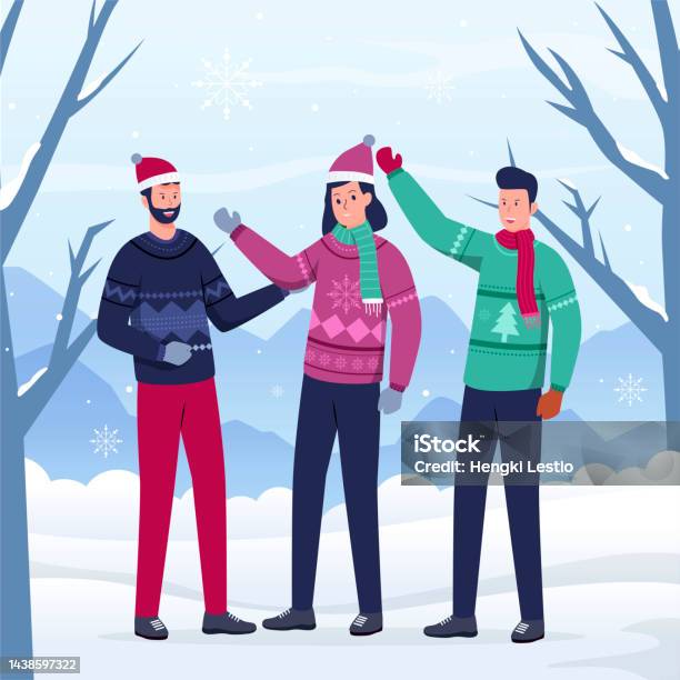 Konsep Desain Musim Dingin Dengan Karakter Orang Ilustrasi Stok - Unduh ... Konsep Desain Musim Dingin Dengan Karakter Orang Ilustrasi Stok - Unduh ...