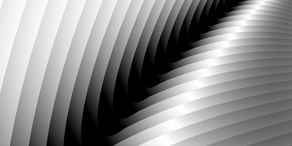 Arrièreplan Horizontal Large Abstrait Ou Motif De Lignes Noires Et