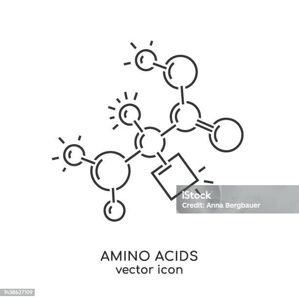 Amino Acids Icon Black Sign Editable Vector Illustration Stock ... Amino Acids Icon Black Sign Editable Vector Illustration Stock ...