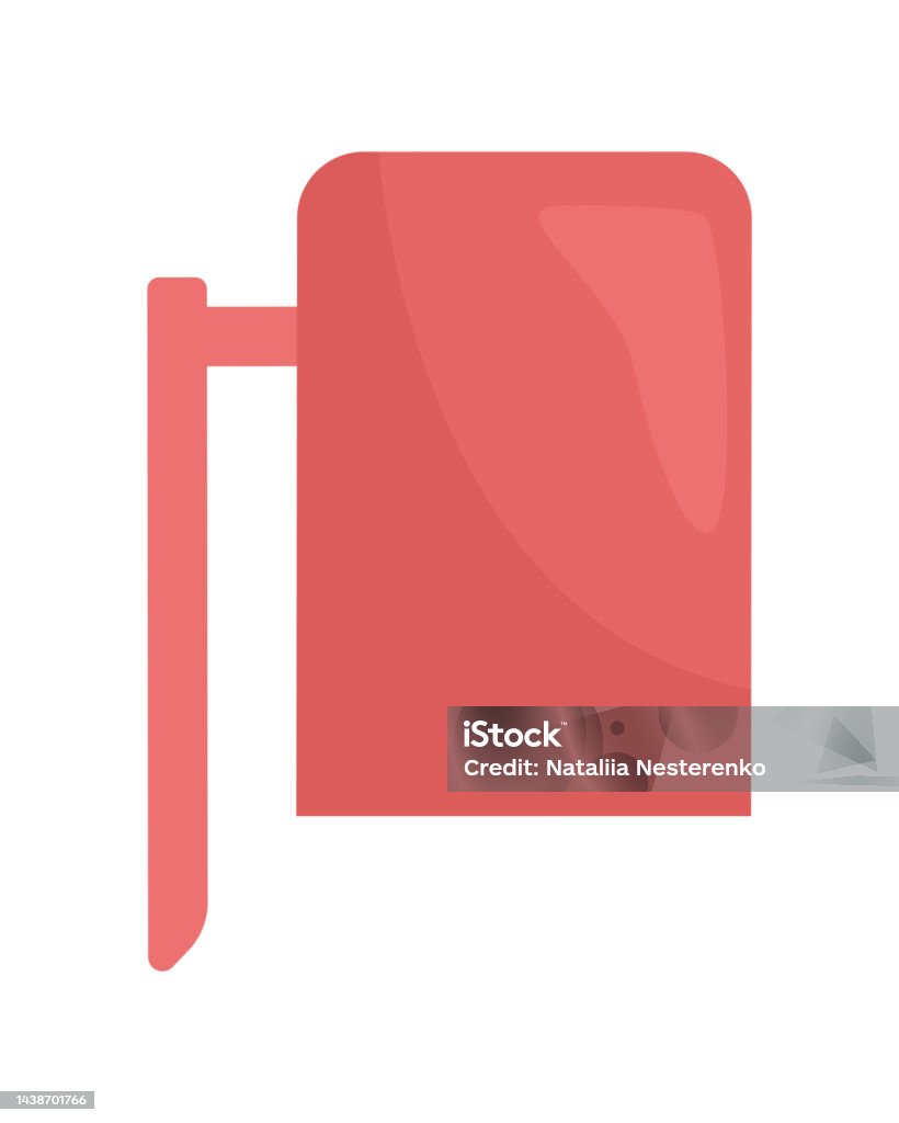 Marker Cap Semi Flat Color Vector Object Stock Illustration Download Image Now Cartoon Clip