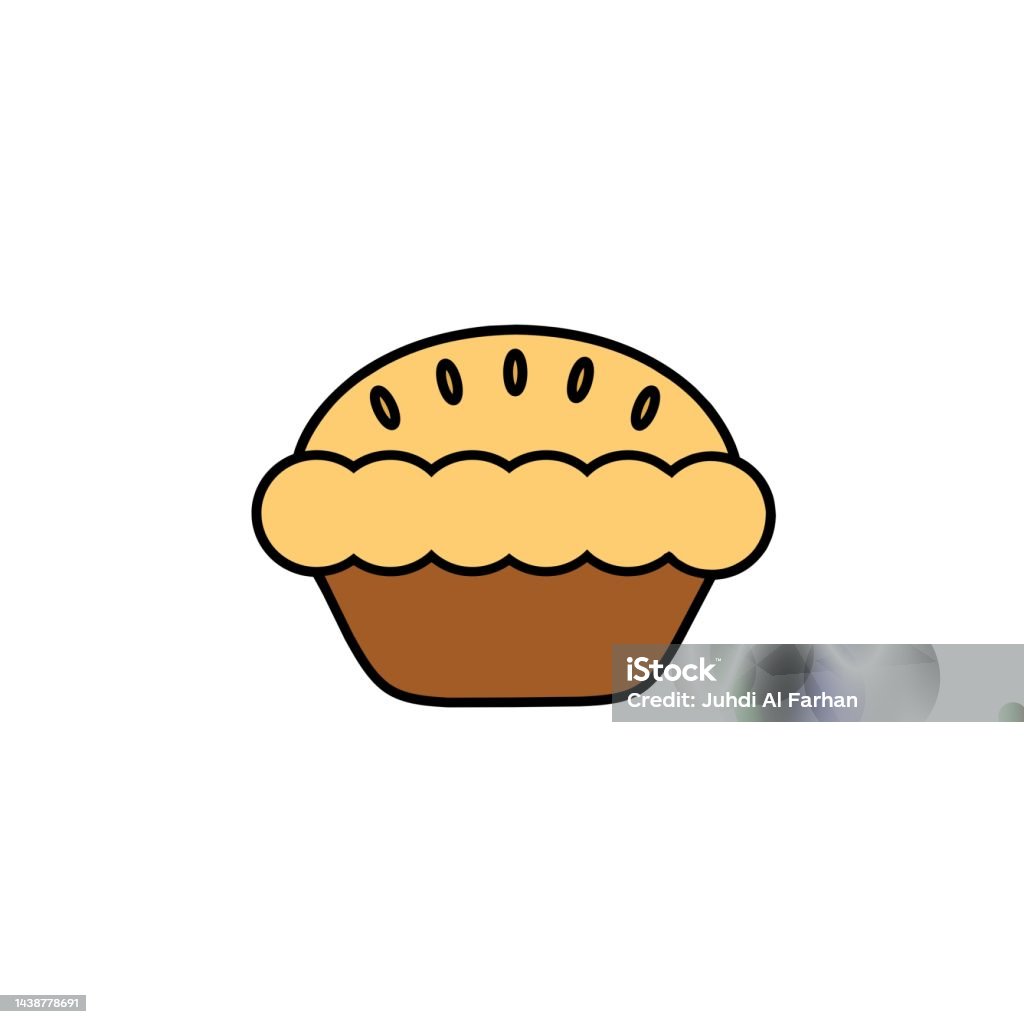 Pie Vector Illustration Stock Illustration Download Image Now Apple Pie Art Baked Istock