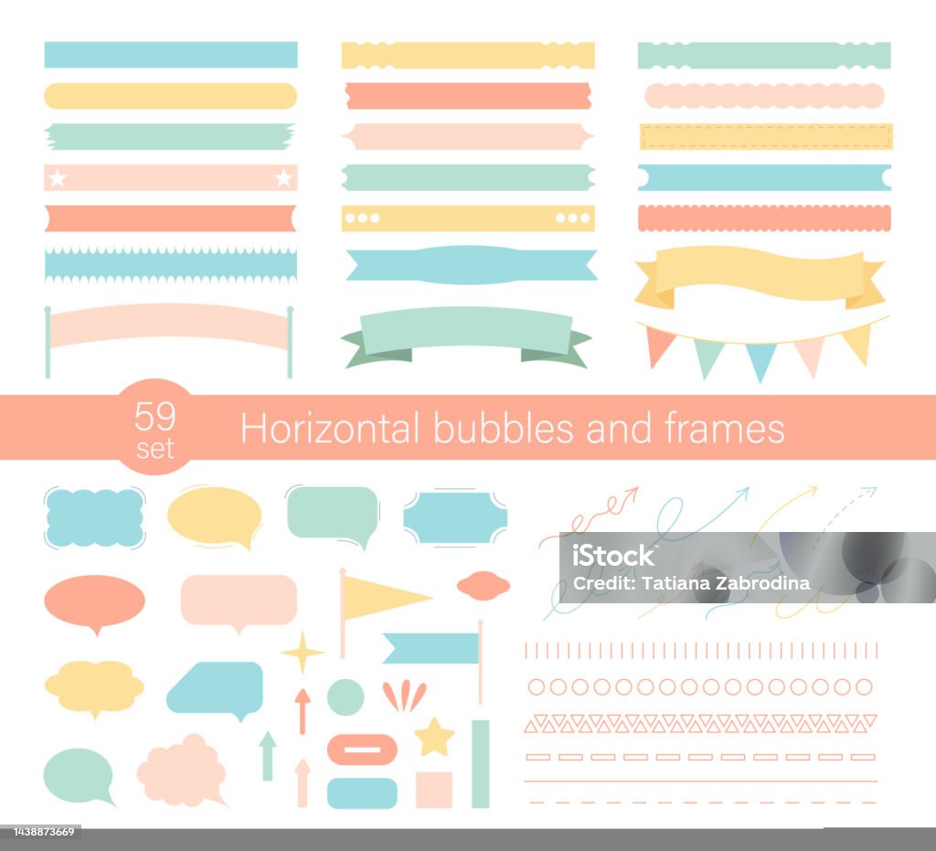Cute Paper Note And Printable Stock Illustration - Download Image Now