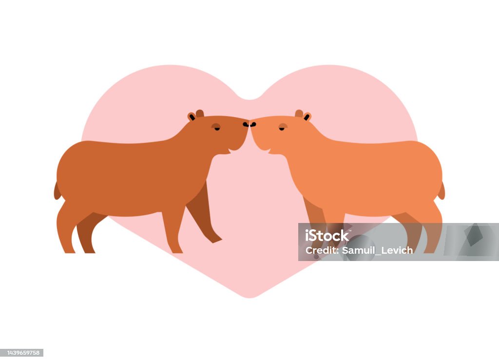 Capybara Liebe Meerschweinchen Und Herz Vektorillustration Stock Vektor ... Capybara Liebe Meerschweinchen Und Herz Vektorillustration Stock Vektor ...