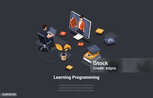Programming And Coding Learning Concept Software Coding Testing Debugging Mobile Apps
