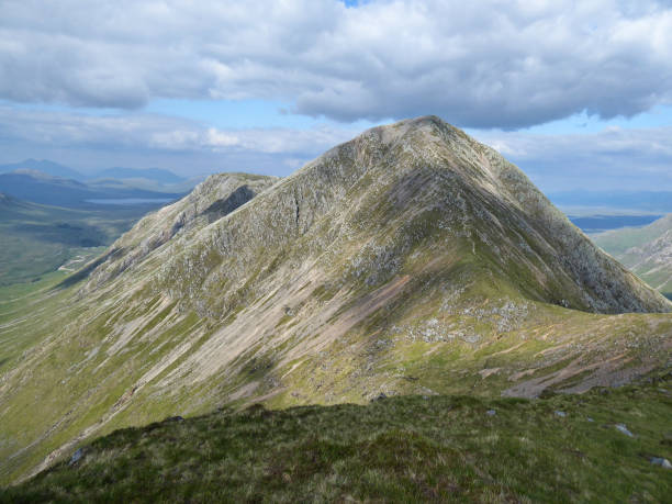 Free picture: aerial, mountain, ridgeline