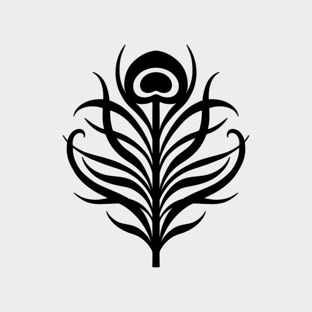 740 Art Deco Peacock Stock Illustrations Royalty Free Vector Graphics And Clip Art Istock