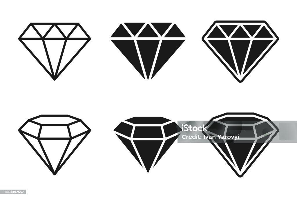 Diamond Vector Icons Set Stock Illustration - Download Image Now ... Diamond Vector Icons Set Stock Illustration - Download Image Now ...