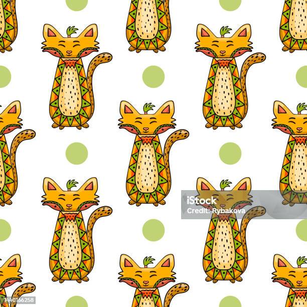 Pola Mulus Dengan Kucing Doodle Kartun Lucu Ilustrasi Stok - Unduh ... Pola Mulus Dengan Kucing Doodle Kartun Lucu Ilustrasi Stok - Unduh ...