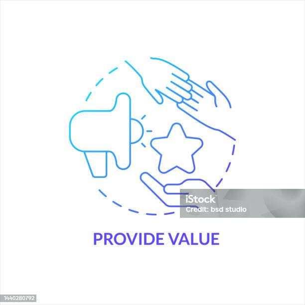 Provide Value Blue Gradient Concept Icon Stock Illustration - Download ... Provide Value Blue Gradient Concept Icon Stock Illustration - Download ...