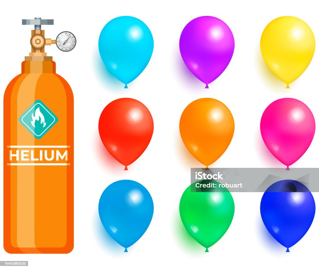 Conteneur Dhélium Pour Gonfler Des Ballons Bouteille Haute Bidon Avec
