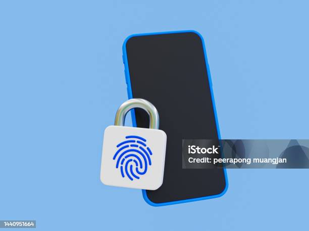 3d Minimal Fingerprint Security System Identity Verification Secure
