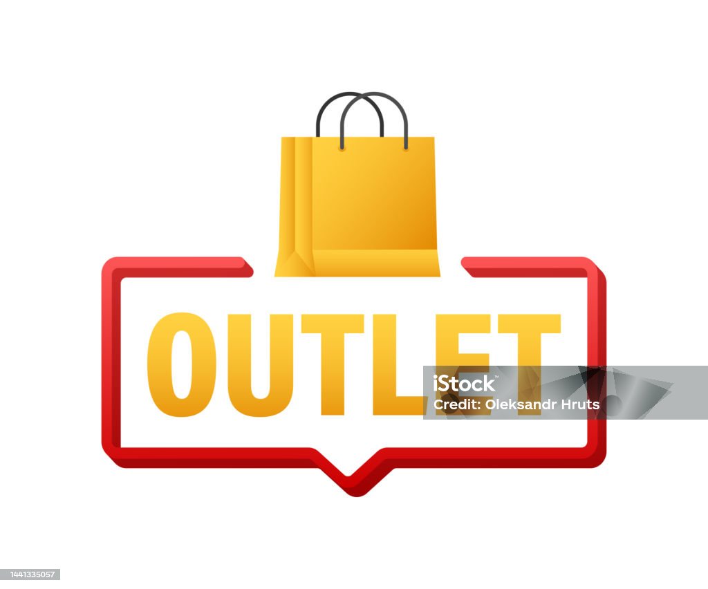Outlet Label Badge Outlet Price Tag Vector Stock Illustration Stock ... Outlet Label Badge Outlet Price Tag Vector Stock Illustration Stock ...