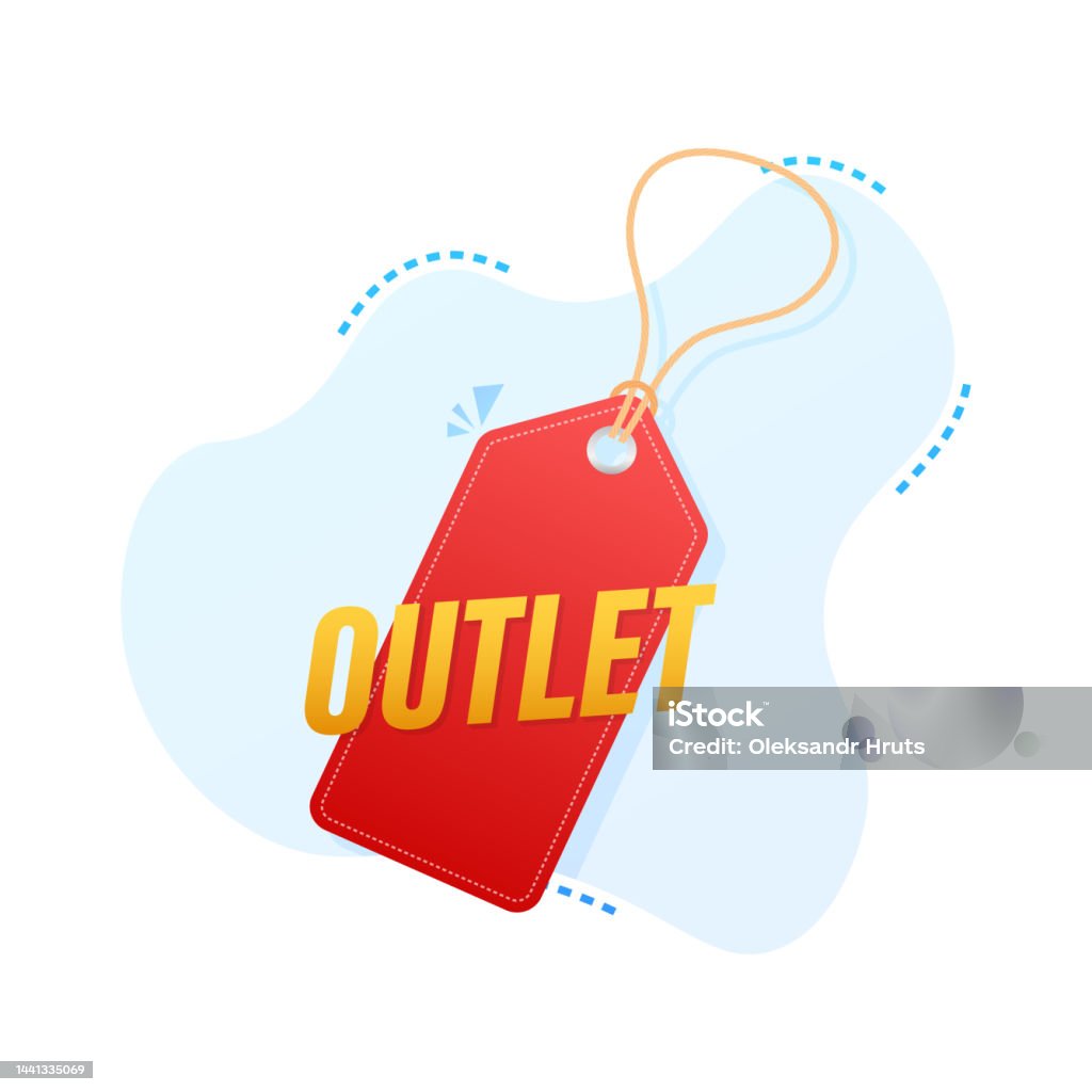 Outlet Label Badge Outlet Price Tag Vector Stock Illustration Stock ... Outlet Label Badge Outlet Price Tag Vector Stock Illustration Stock ...