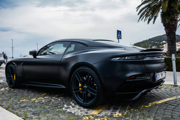 Free Stock Photo of Side view of a black sports car spoiler | Download ...