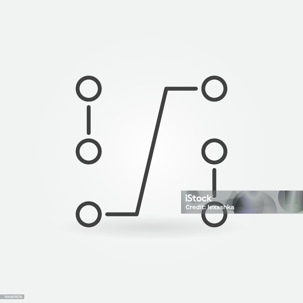 Machine Learning Vector Concept Icon In Thin Line Style Stock ... Machine Learning Vector Concept Icon In Thin Line Style Stock ...