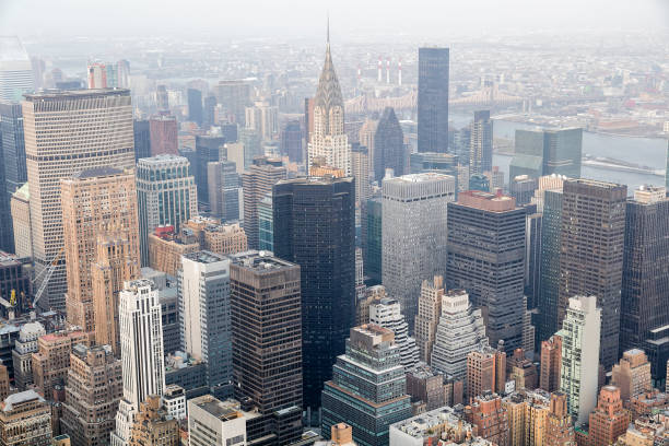 Free Stock Photo of Manhattan skyline viewed from a distance | Download ...