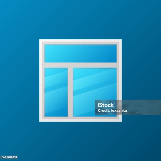 Ilustración De Icono O Logotipo Vectorial De Vector De Ventana De Plástico Creativo Y Más