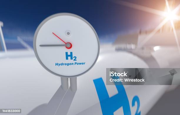 Green Hydrogen Renewable Energy Production Pipeline Green Hydr Stock