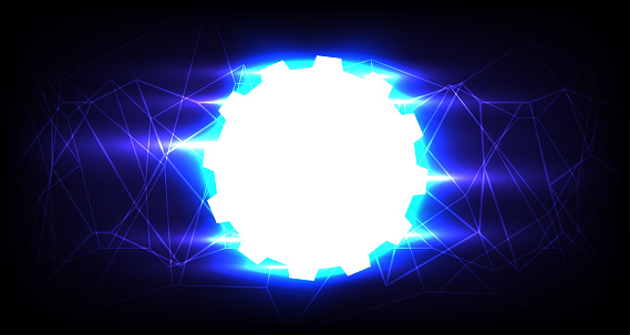 Ilustración de Glow Gear Vector Abstract Engineering Future ... Ilustración de Glow Gear Vector Abstract Engineering Future ...