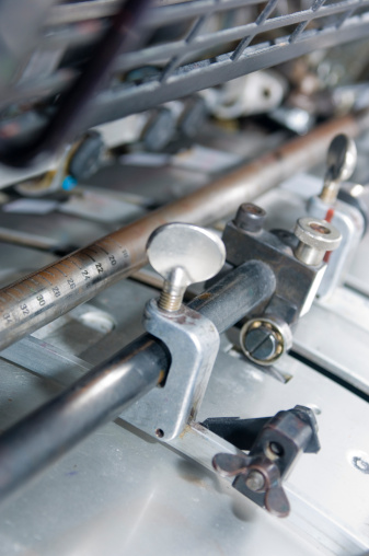 Calibrating An Offset Presss Sheet Feeder Stock Photo - Download Image ... Calibrating An Offset Presss Sheet Feeder Stock Photo - Download Image ...