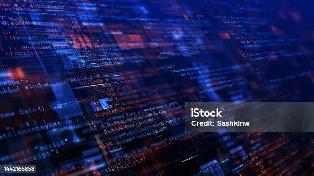 Code Html Php Web Programming Source Code Abstract Code Background Programming Concept 3d