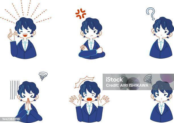 Kumpulan Ilustrasi Berbagai Ekspresi Wajah Seseorang Yang Mengenakan ... Kumpulan Ilustrasi Berbagai Ekspresi Wajah Seseorang Yang Mengenakan ...