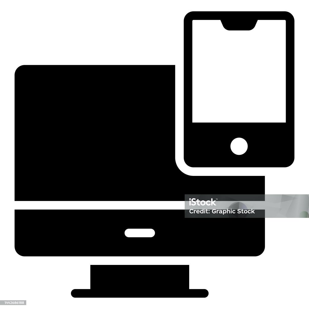 Responsive Icon User Interface Vector Illustration As A Simple Vector ... Responsive Icon User Interface Vector Illustration As A Simple Vector ...