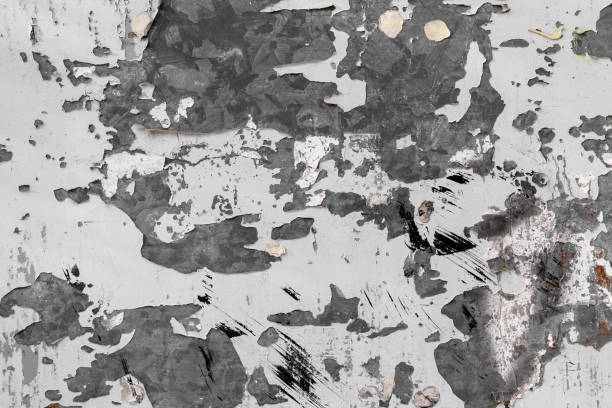 Free Stock Photo of Grey and white paint peeling off texture | Download ...