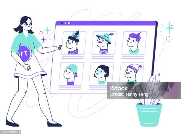 Ilustración de Concepto De Arte Criptográfico Digital Mercado De Tokens ... Ilustración de Concepto De Arte Criptográfico Digital Mercado De Tokens ...