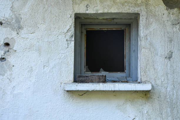 Free Stock Photo of Broken Window on the Side of a Building | Download ...