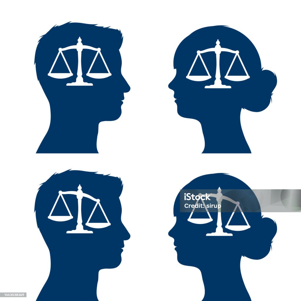 Scale Balance In Human Head Vector Set Stock Illustration - Download ... Scale Balance In Human Head Vector Set Stock Illustration - Download ...