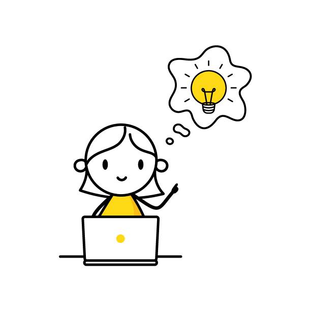 Thinking Stick Figure Clip Art