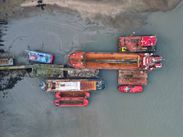 Free picture: barge, ship, old, shipping, shipment, river, cargo ship ...