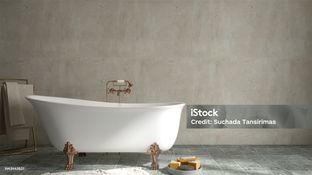 Elegantes Und Klassisches Design Der Weißen Keramikclawfootbadewanne ... Elegantes Und Klassisches Design Der Weißen Keramikclawfootbadewanne ...