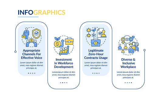 Template Infografis Persegi Panjang Kebijakan Kerja Yang Adil Ilustrasi ... Template Infografis Persegi Panjang Kebijakan Kerja Yang Adil Ilustrasi ...