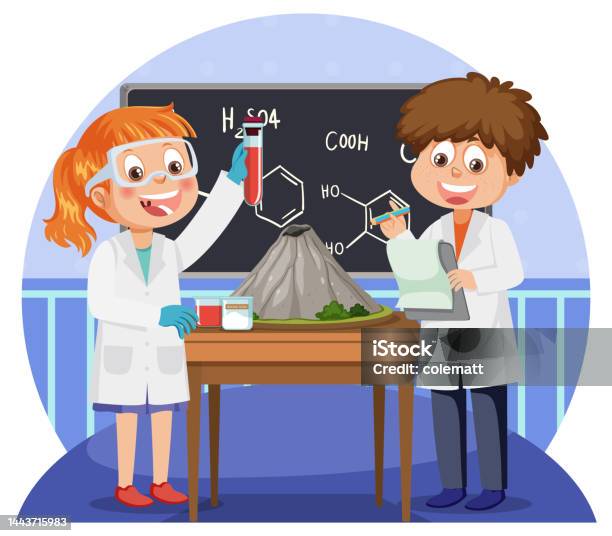 Anakanak Ilmuwan Melakukan Eksperimen Sains Ilustrasi Stok - Unduh ... Anakanak Ilmuwan Melakukan Eksperimen Sains Ilustrasi Stok - Unduh ...