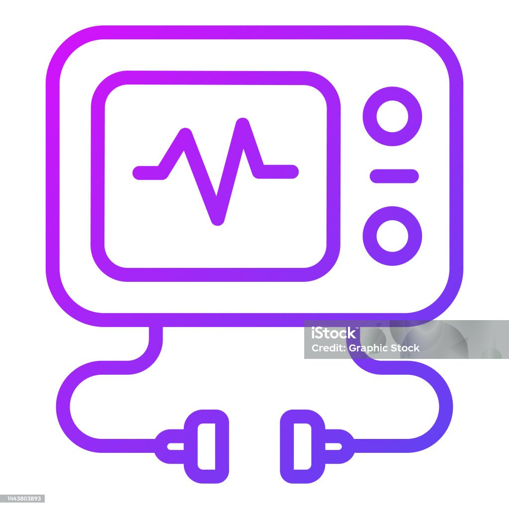 Ilustración De Ecg Reading Healthcare Medical Icono De Ilustración De
