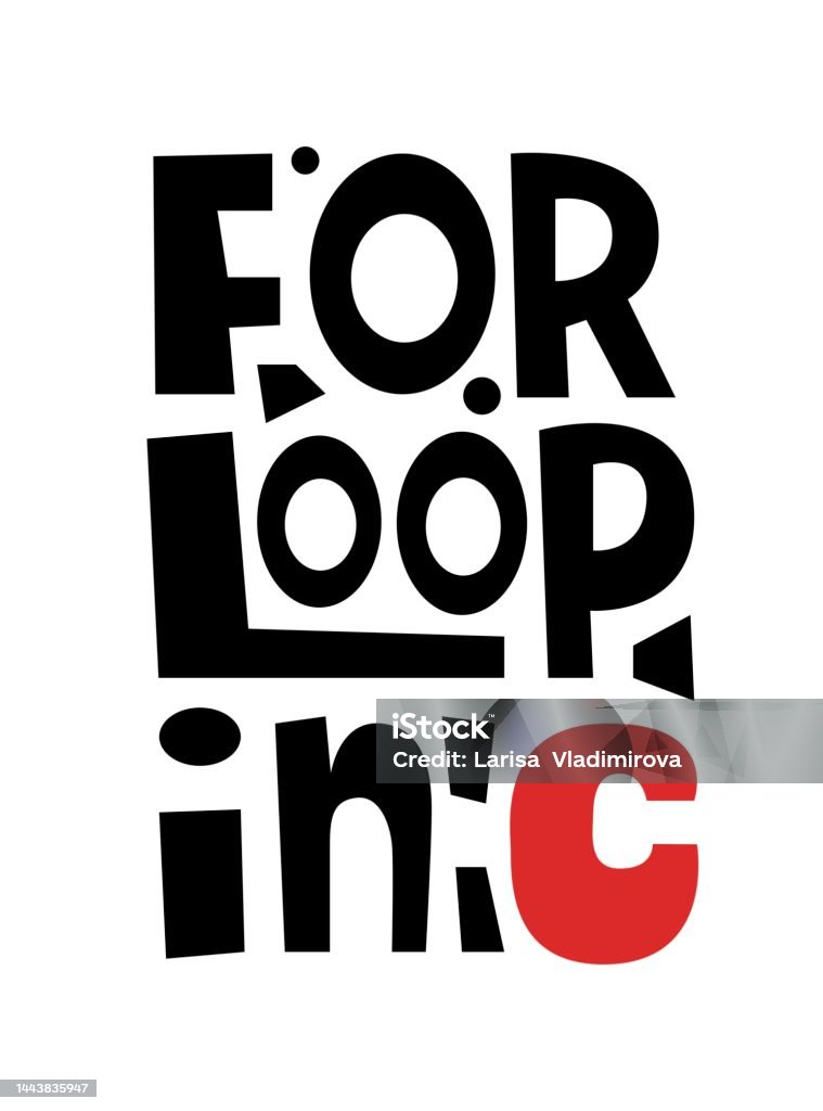 Phrase In English For Loop In C Cute Quote For Programmers And Coders Banner Programming Coding
