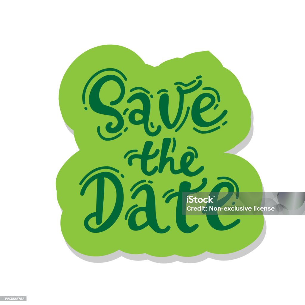 Save The Date Lettering Wedding Lettering Vector Brush Hand Lettering ... Save The Date Lettering Wedding Lettering Vector Brush Hand Lettering ...