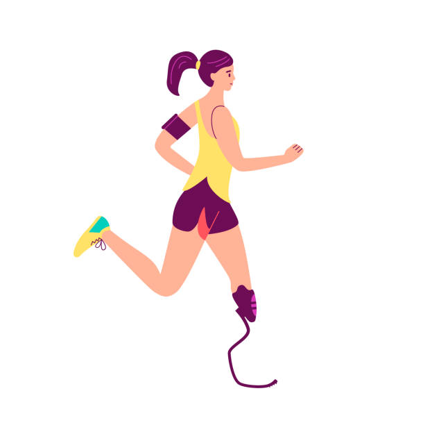 Running Sprints Clip Art