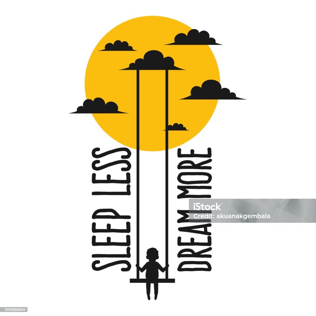 Motivational Typography Quote Design Stock Illustration Download