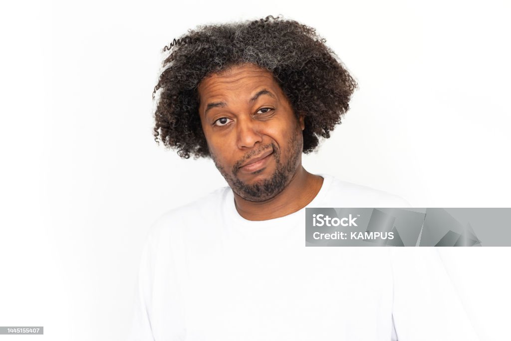 Portrait Of Disgusted African American Man Stock Photo - Download Image ... Portrait Of Disgusted African American Man Stock Photo - Download Image ...