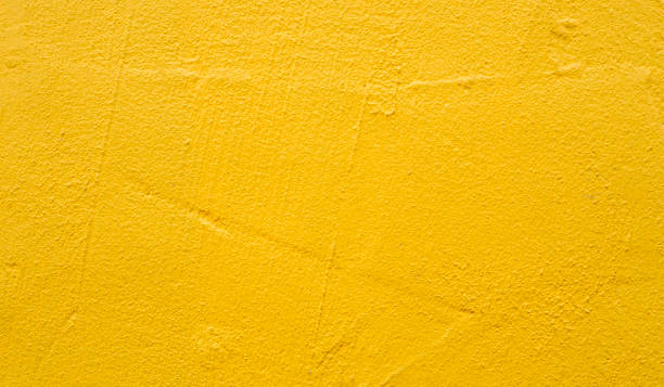 Free picture: Bright orange yellow rough paint on wall texture