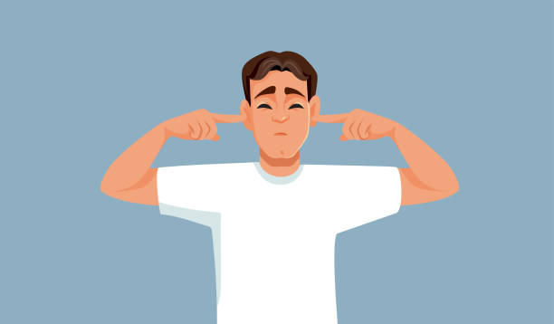 Plugging Ears Clipart