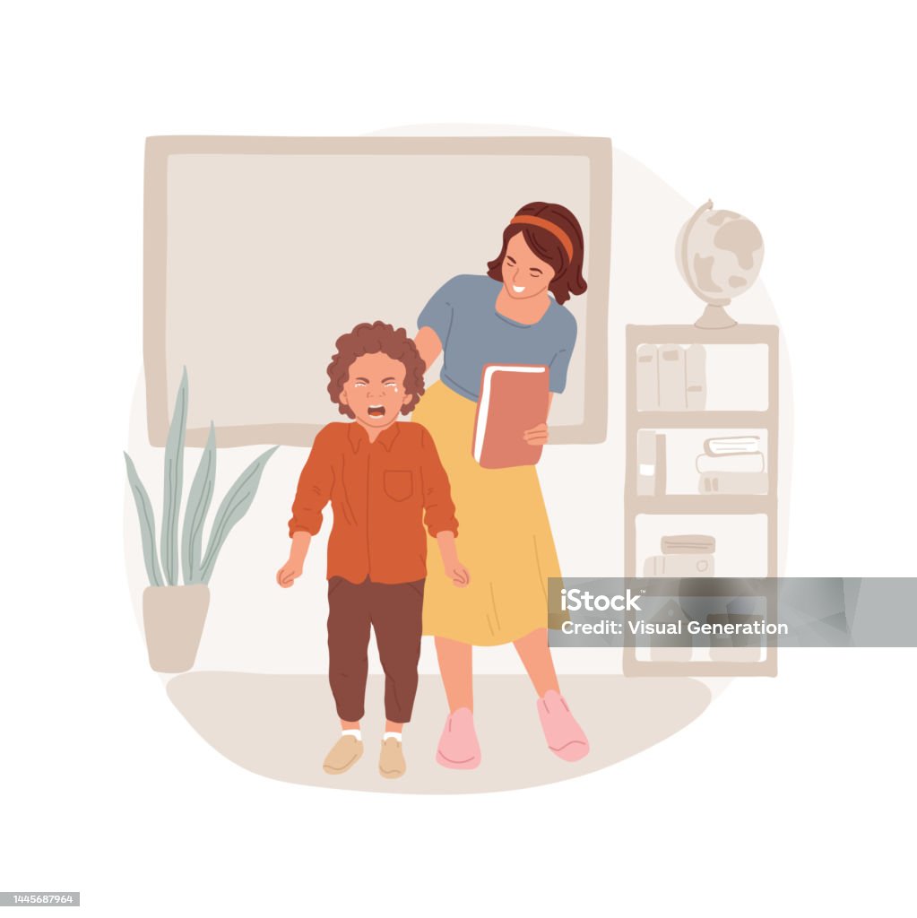 Meltdown At School Isolated Cartoon Vector Illustration Stock ... Meltdown At School Isolated Cartoon Vector Illustration Stock ...