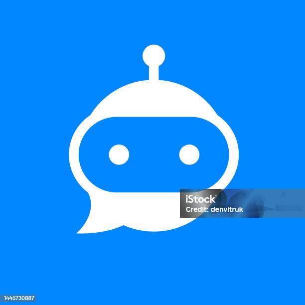 Kepala Chatbot Dalam Ikon Vektor Gelembung Ucapan Ilustrasi Stok ... Kepala Chatbot Dalam Ikon Vektor Gelembung Ucapan Ilustrasi Stok ...