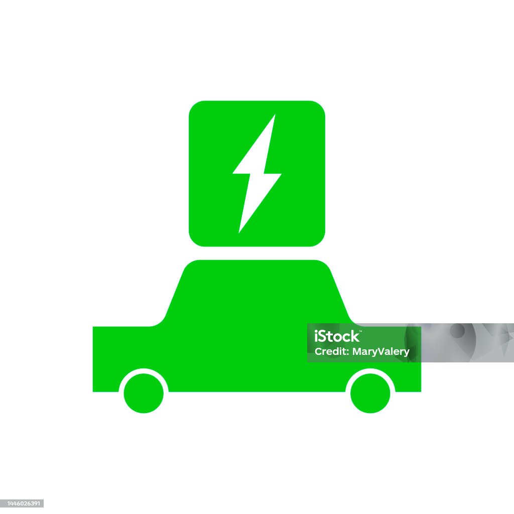 Recharge Pour Panneau De Voiture Électrique Symbole De Lécoénergie ... Recharge Pour Panneau De Voiture Électrique Symbole De Lécoénergie ...