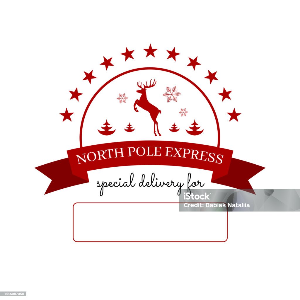 North Pole Express Dari Desain Santa Stamp Untuk Hadiah Ilustrasi Stok ... North Pole Express Dari Desain Santa Stamp Untuk Hadiah Ilustrasi Stok ...